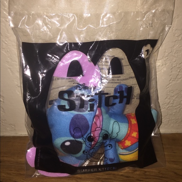 Disney | Toys | Stitch Plush Toy Surfer Stitch Happy Meal Toy | Poshmark